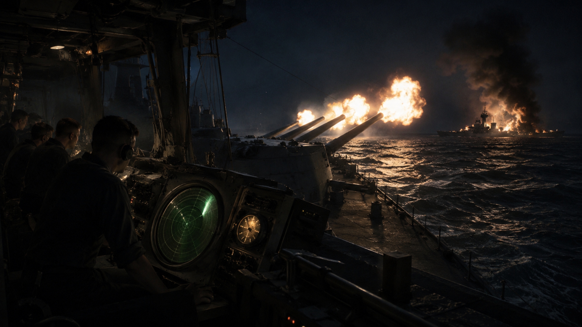 How USS Washington used radar to sink Kirishima at Guadalcanal