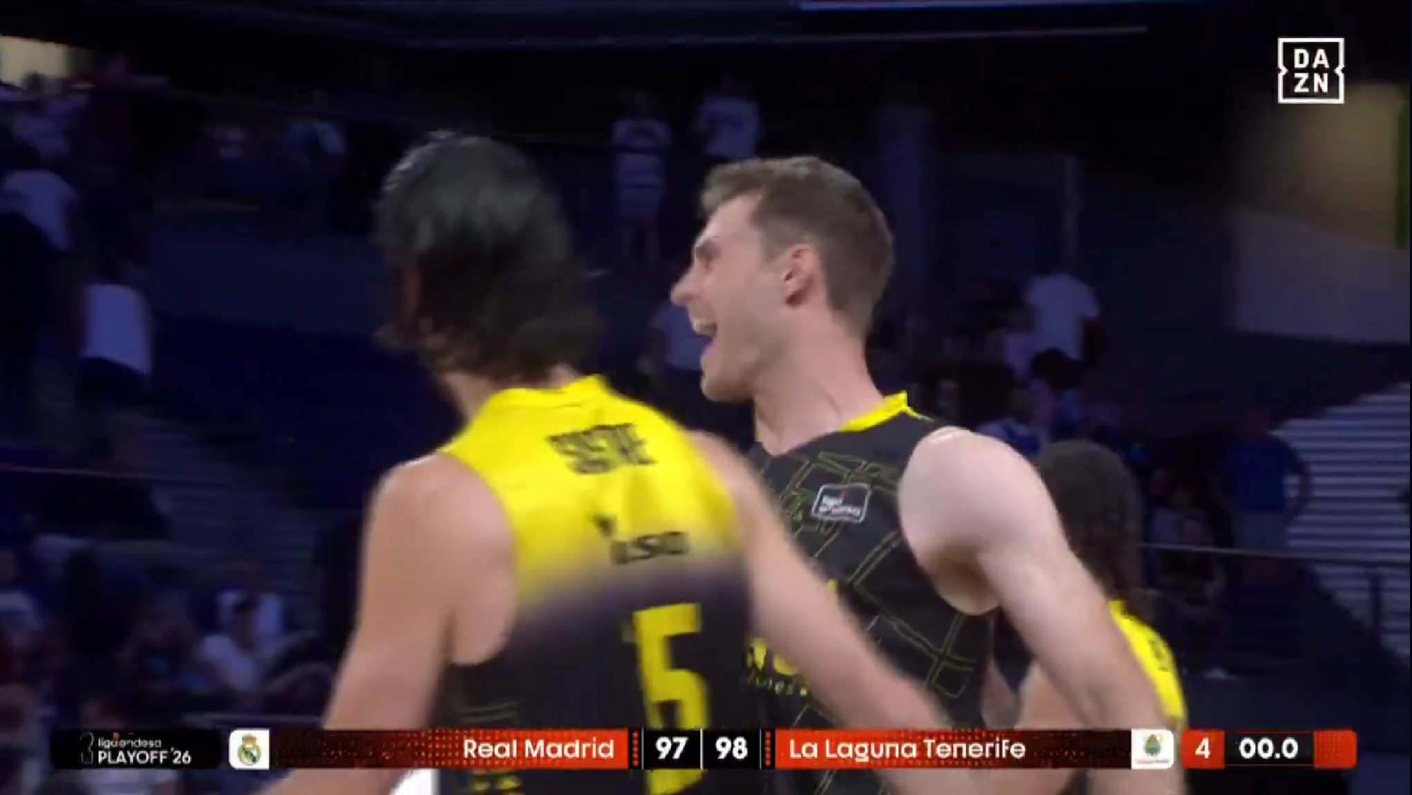 Vidéo : L'incroyable come-back de Tenerife sur le parquet du Real Madrid