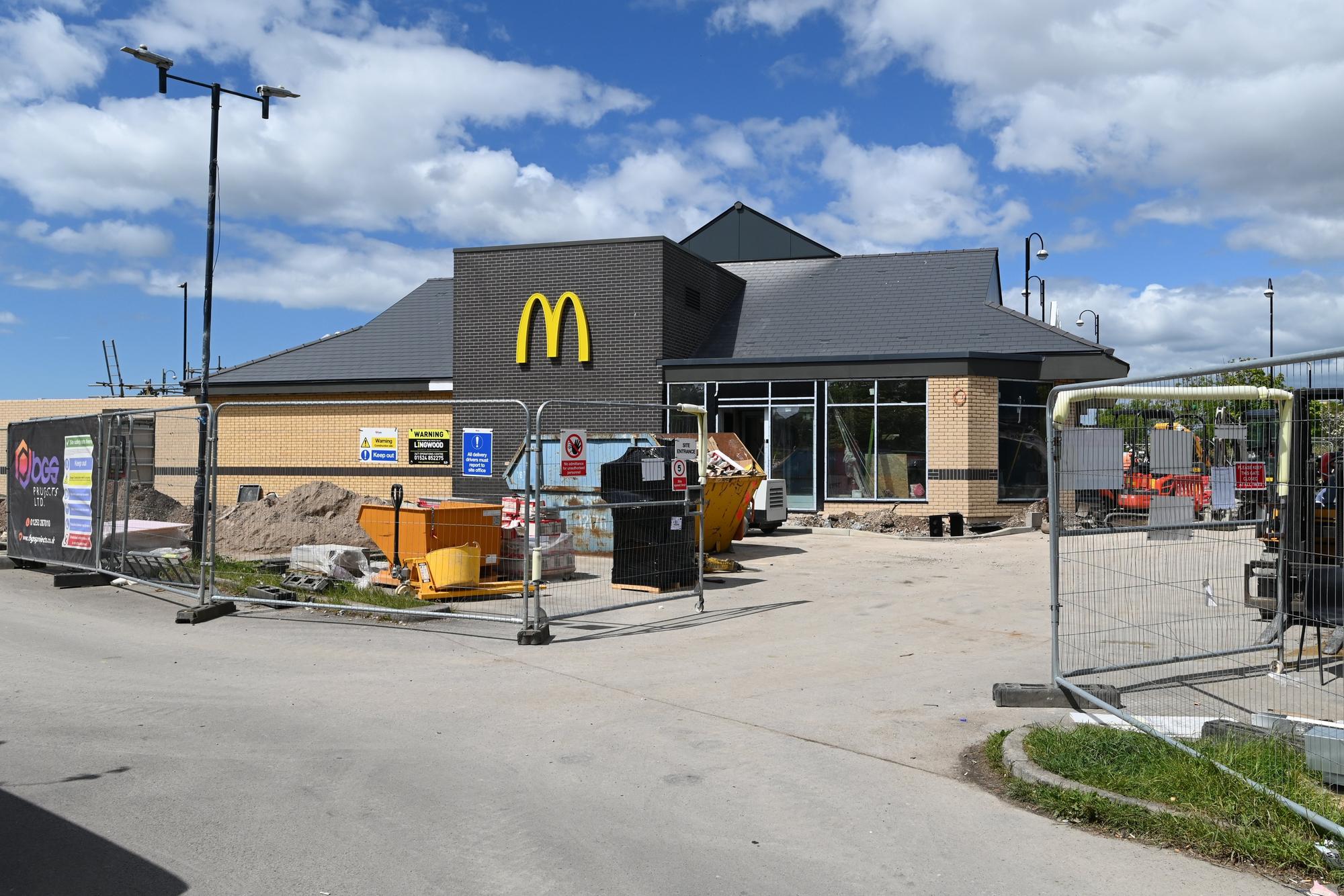 Opening date announced for new Morecambe McDonald’s