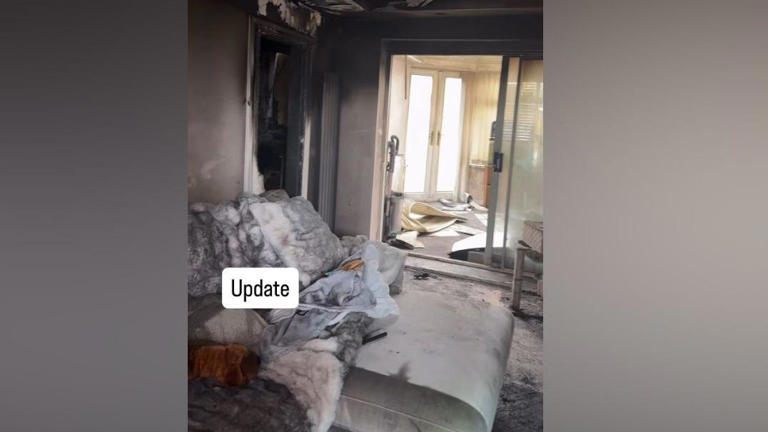 Angry Ginge tells of shock after fire at mum's home