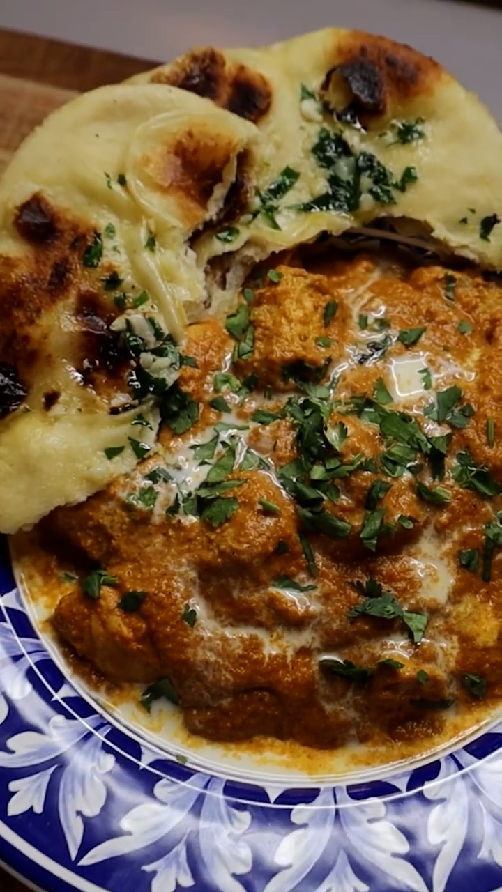 Rich and creamy butter chicken curry