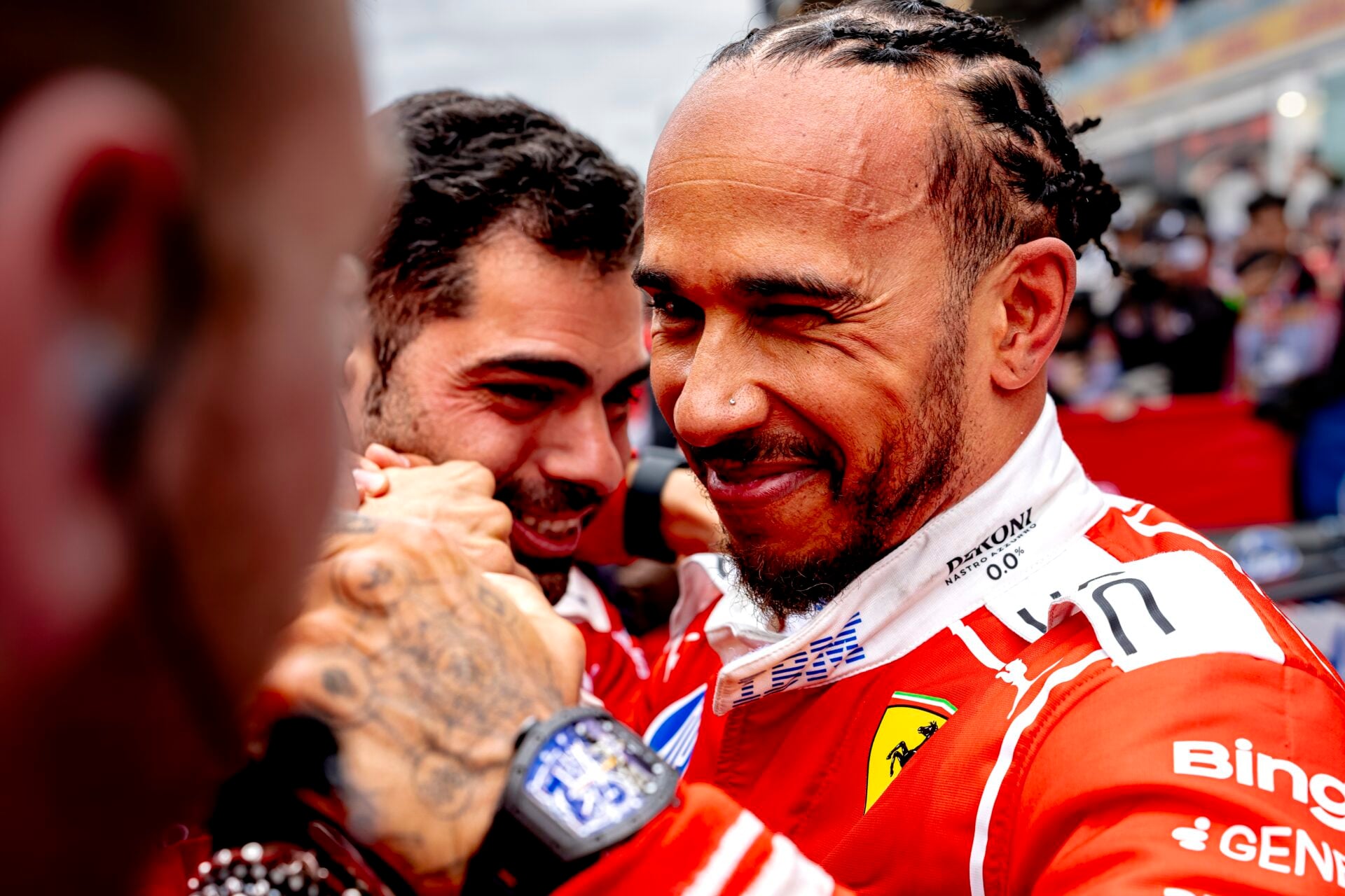 Lewis Hamilton feels Ferrari are ready to challenge for his first win ...