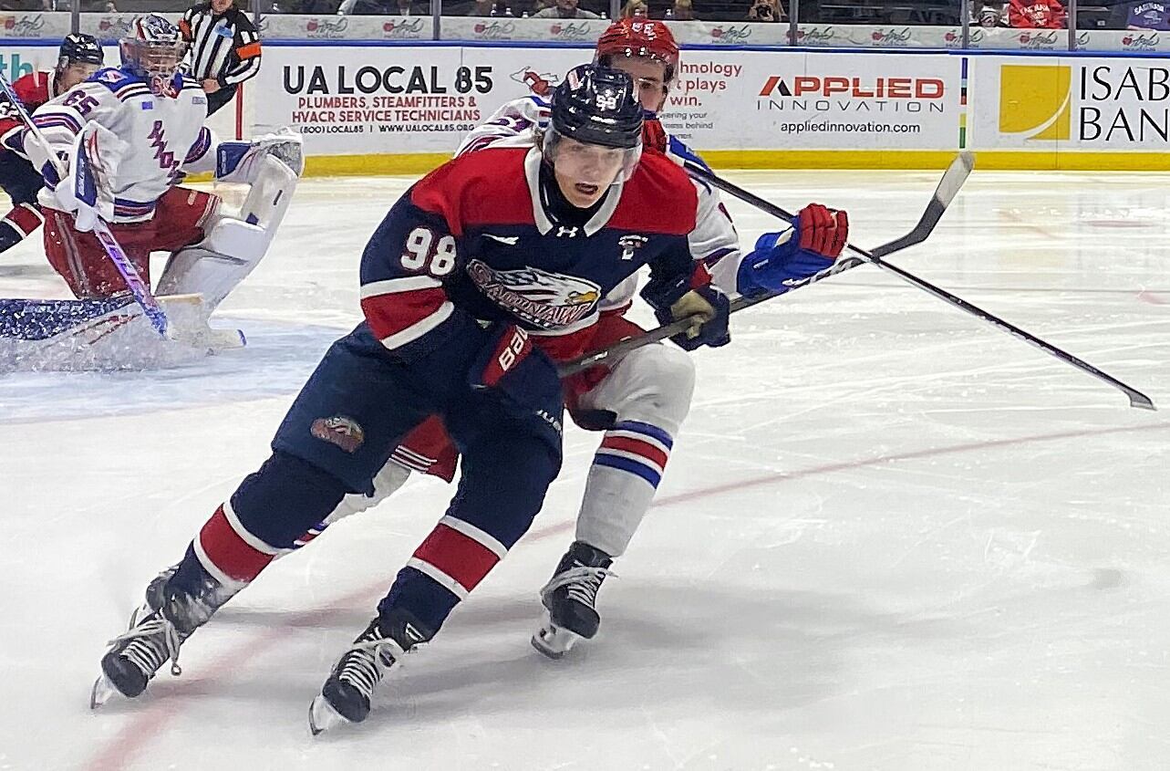 OHL honors Saginaw Spirit’s Nikita Klepov, Levi Harper on post-season ...