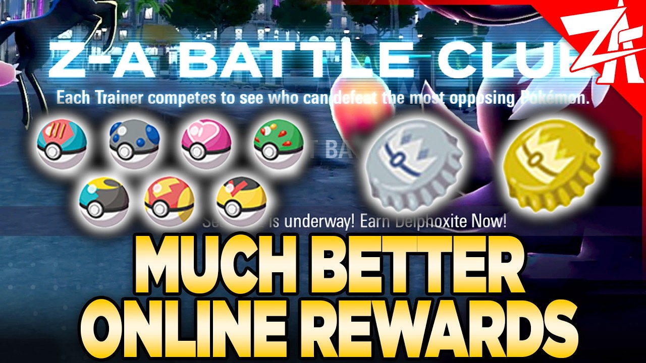 New update makes rewards better than ever in Pokémon Legends Z-A