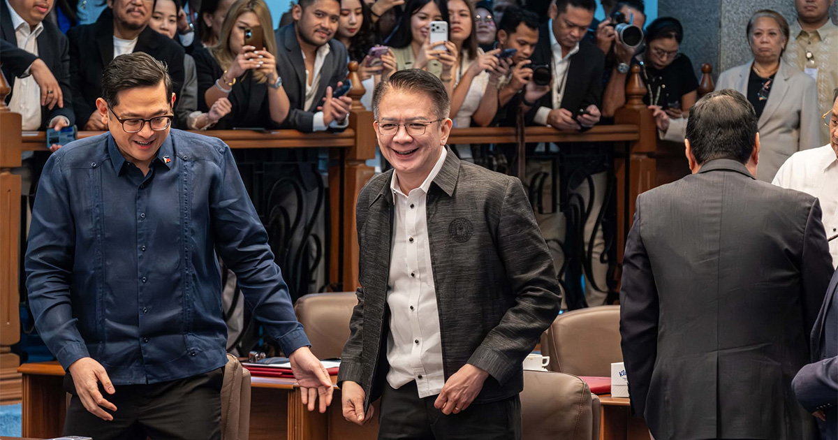 Chiz Escudero explains why he attended June 3 Senate session