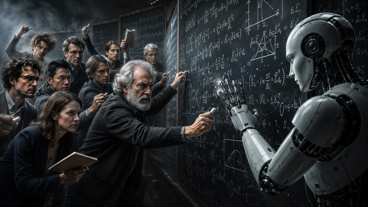 After writers and filmmakers, now mathematicians declare war against AI use