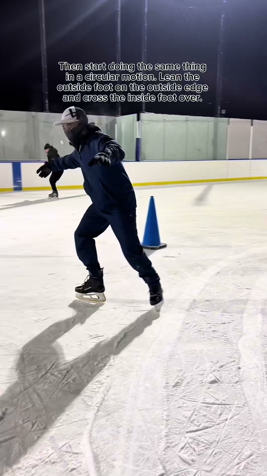 Simple tips for skating forward on ice