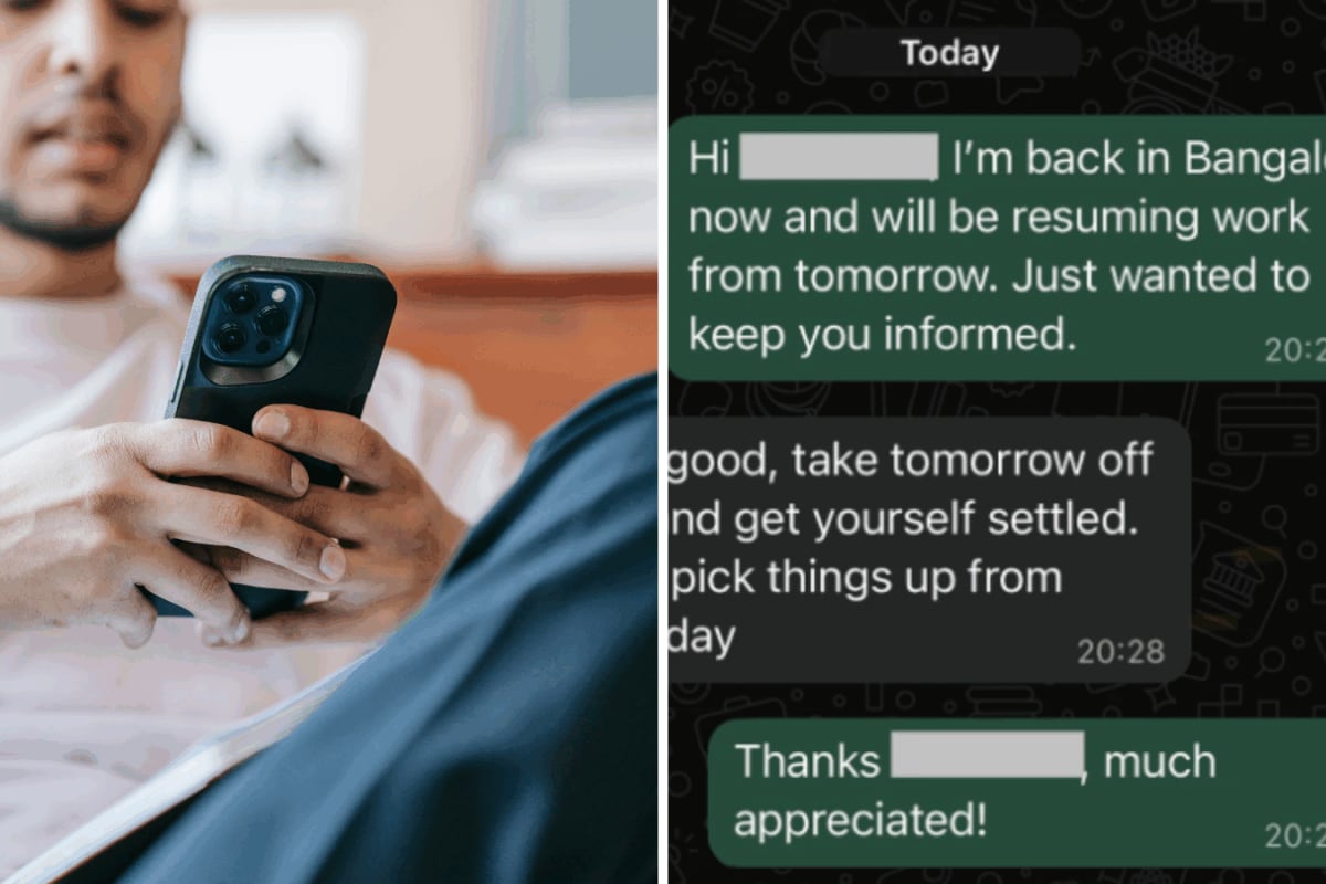 Made me feel valued: Employee returns after 10-day vacation, boss’s ...