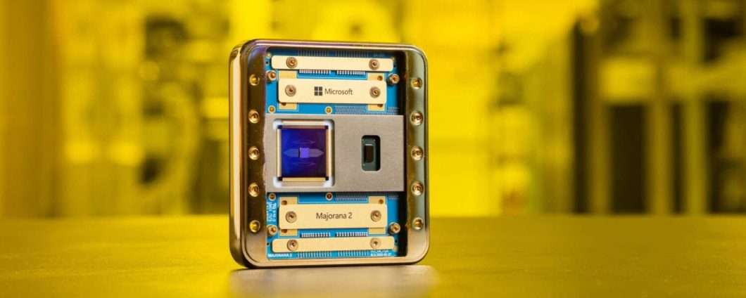 Chip quantistico Majorana 2 di Microsoft: qubit mille volte più stabili
