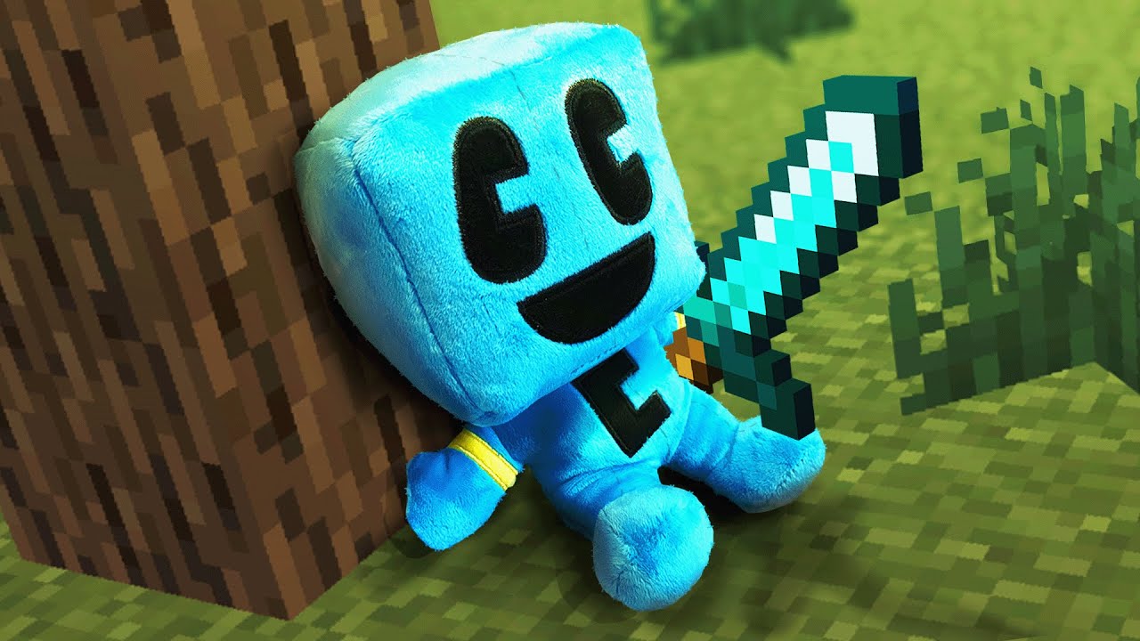 Using various living toys to beat the entire Minecraft game