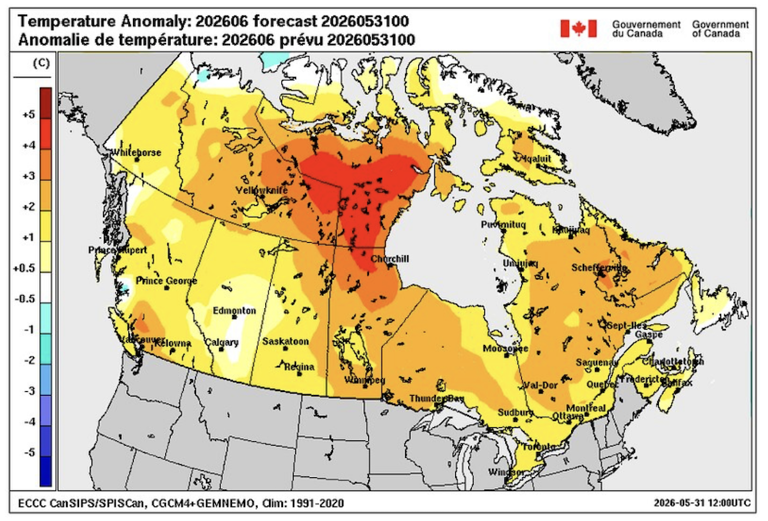Montreal weather: June is going to be a stinker, Environment Canada says