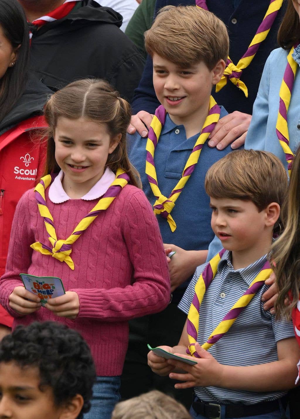 How Princess Charlotte keeps brothers Prince George and Prince Louis in ...