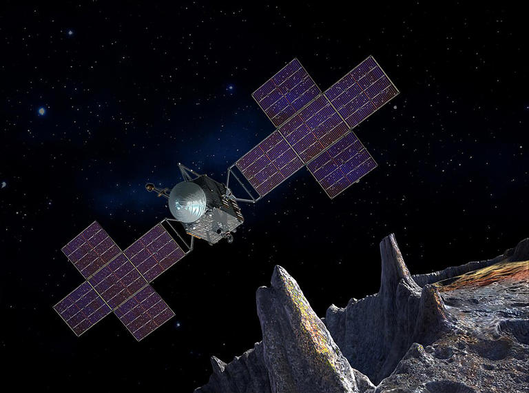 NASA’s Psyche probe skims Mars in high-stakes course change