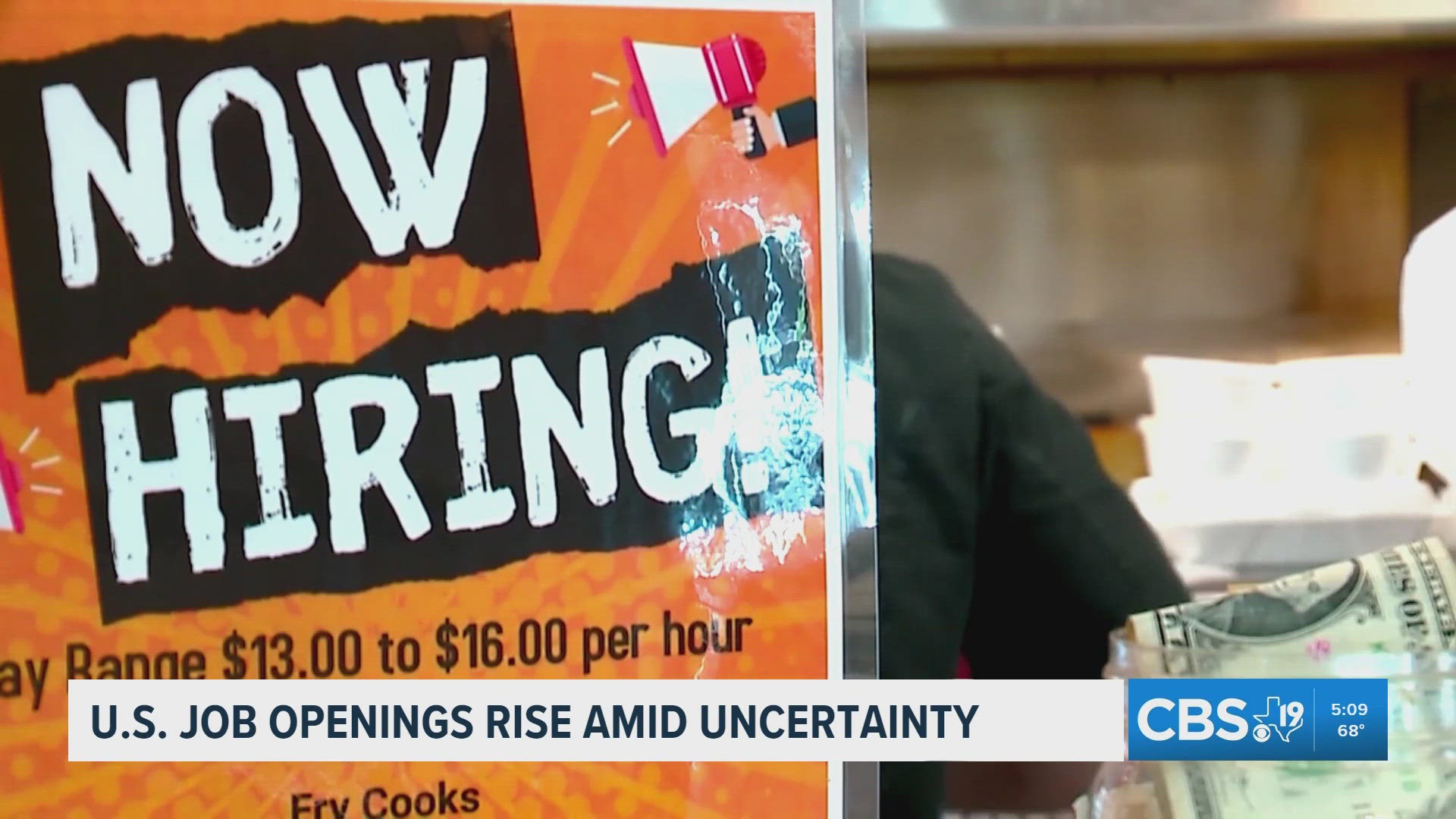 US job openings rise to highest level in nearly 2 years