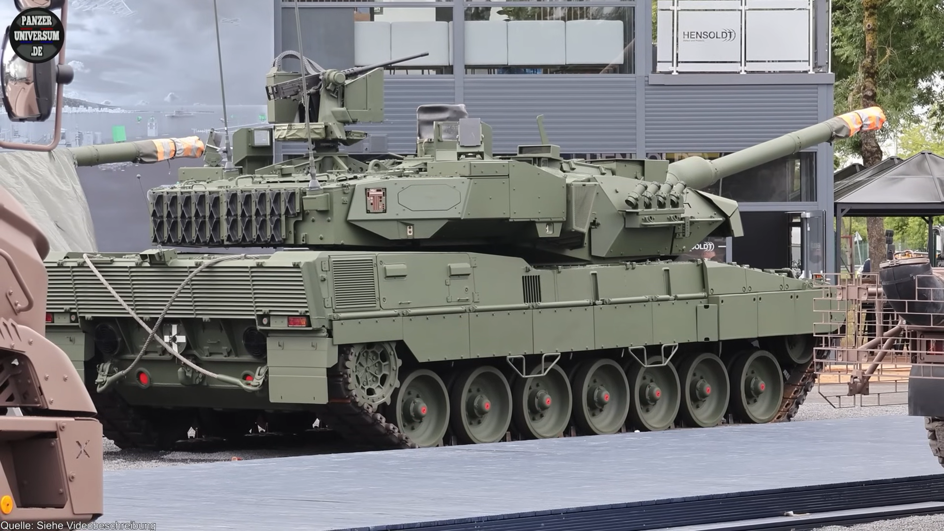 This is how the Leopard 2A8 is designed to survive Putin’s drone war