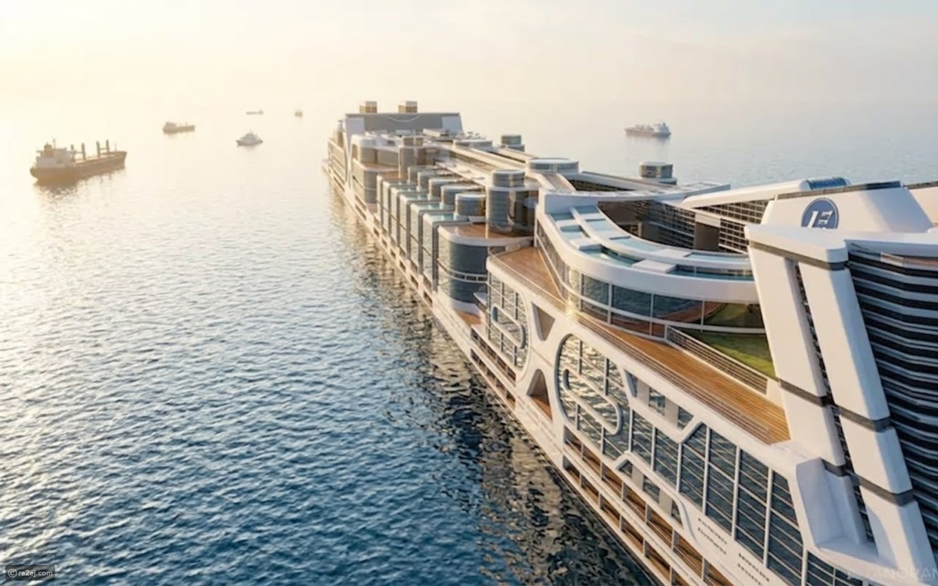 Nearly a mile long, home to 80,000 — welcome to the first floating city