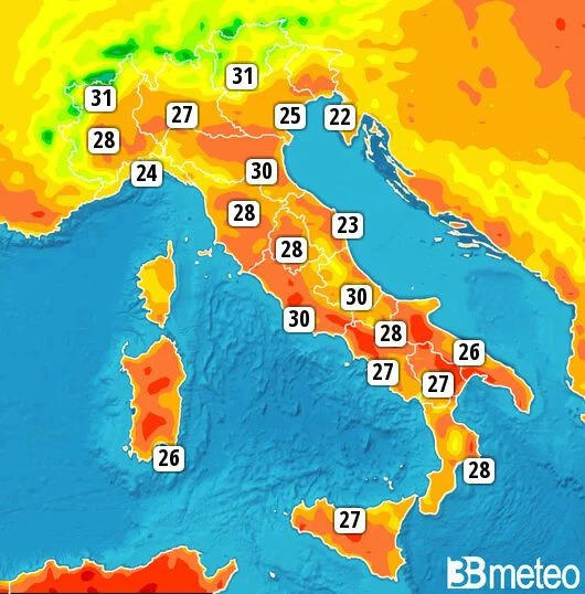 Maltempo, temporali e instabilità in tutta la penisola fino a venerdì ...
