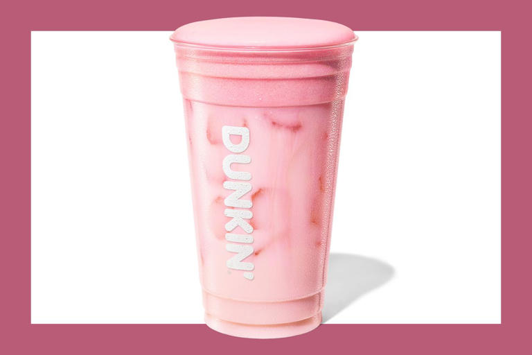 Dunkin’s new menu is going full pink in honor of this modern summer ...