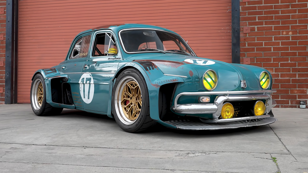 This tiny Renault becomes a handmade 2100-pound go-kart