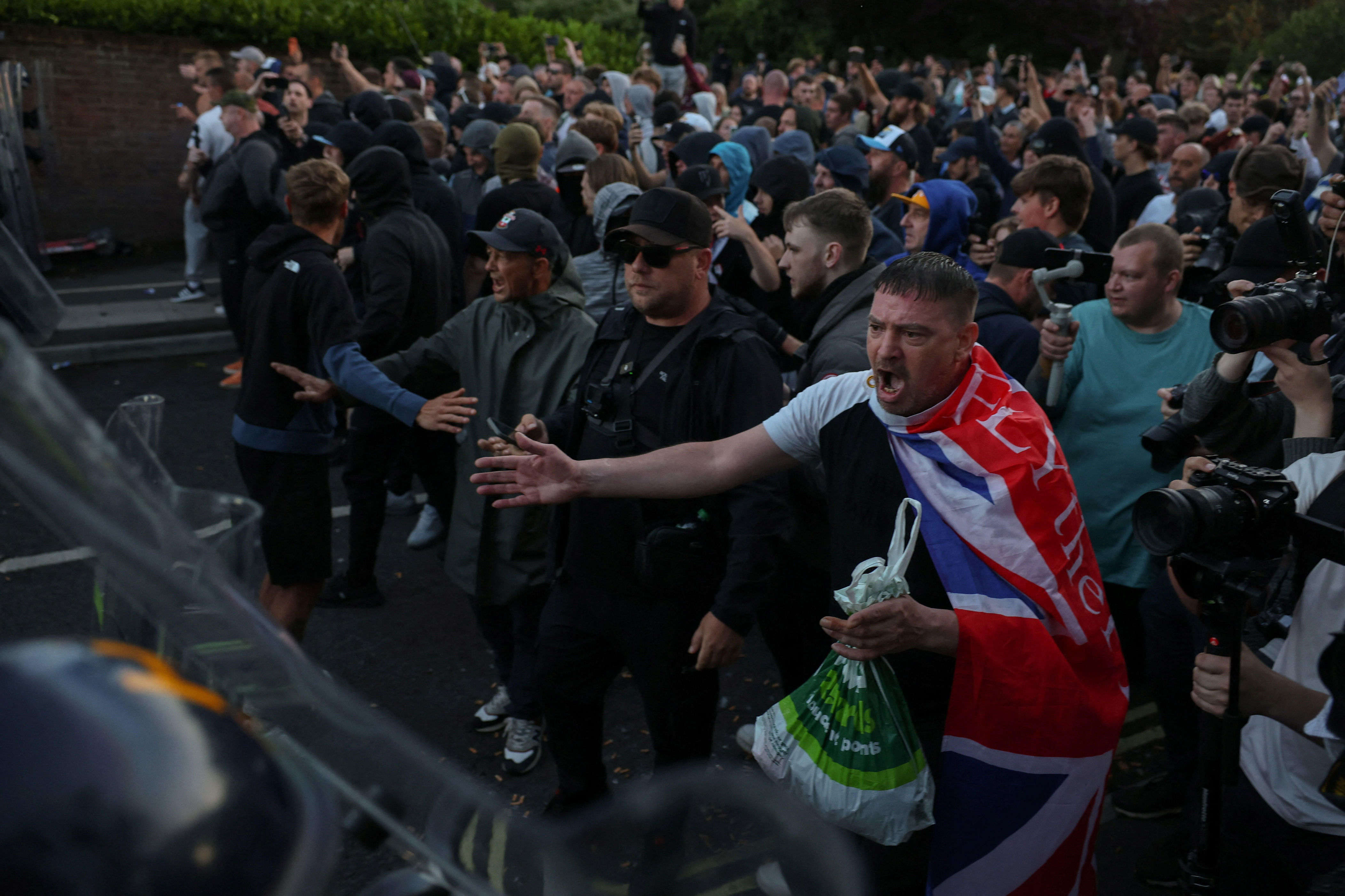 Far-right politicians claim UK teen's murder shows two-tier policing