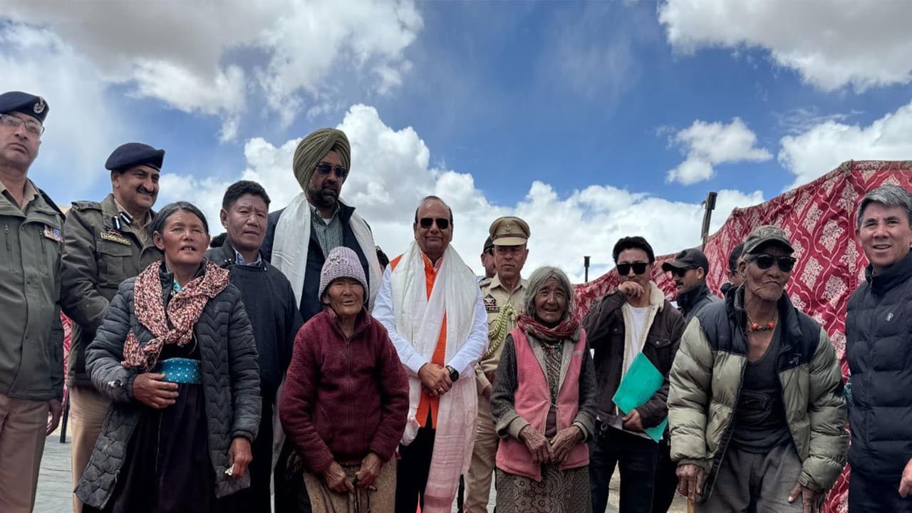 Ladakh: Foundation stone laid for first model border village in Chumur