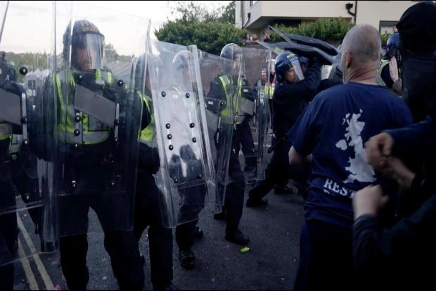 Two arrested after violent protests over Essex teens murder