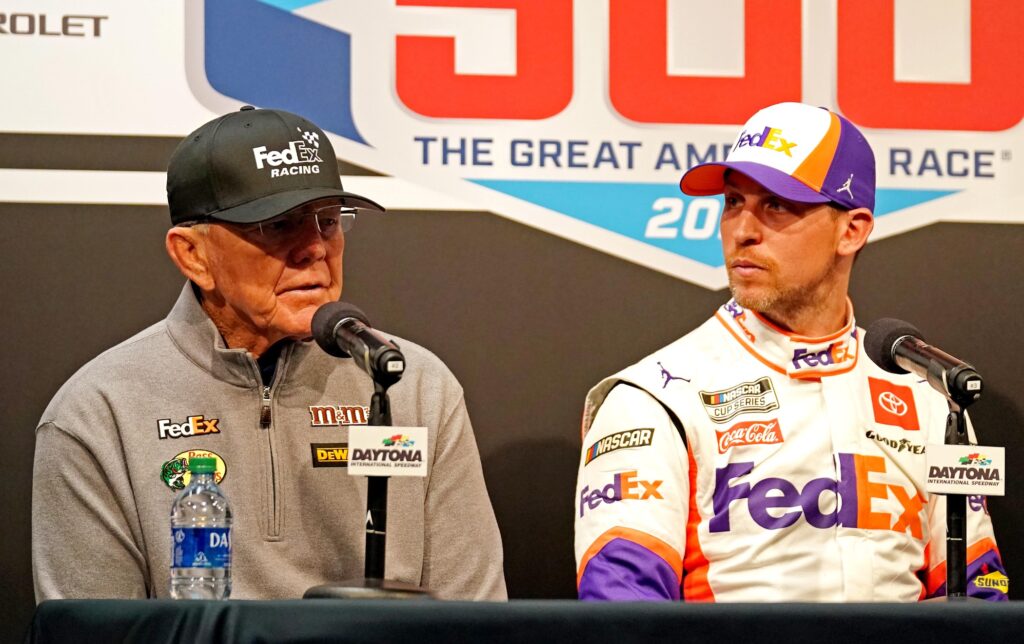 Don't wanna leave (JGR) in a flux: Denny Hamlin confirms his rumored ...