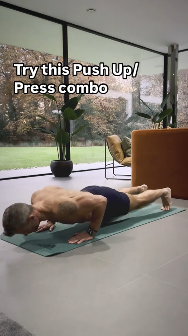 One rep combo move that builds upper body strength fast