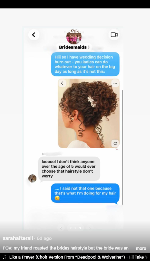 Woman sends bridesmaids hair rules—shock at one 'nightmare' response