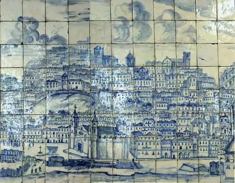 O pintor que não resistiu a figurar no tecto