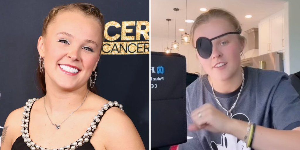 JoJo Siwa battling concussion and eye infection after being 'thrown off ...