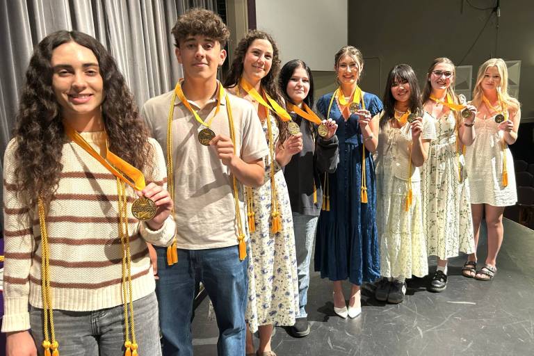 Eight chosen as class of ’26 valedictorians
