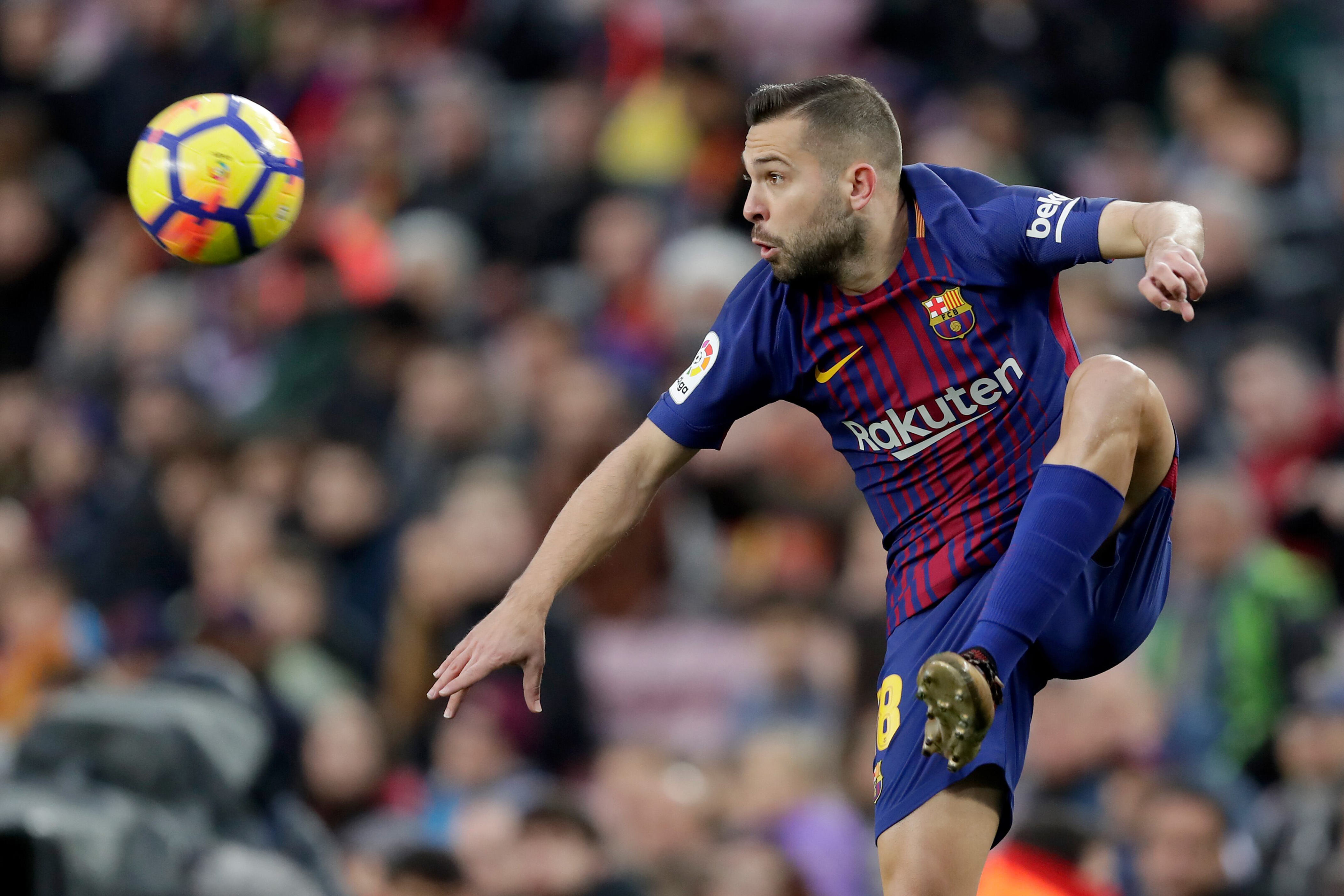 Jordi Alba says Barcelona were "robbed" in LaLiga title race