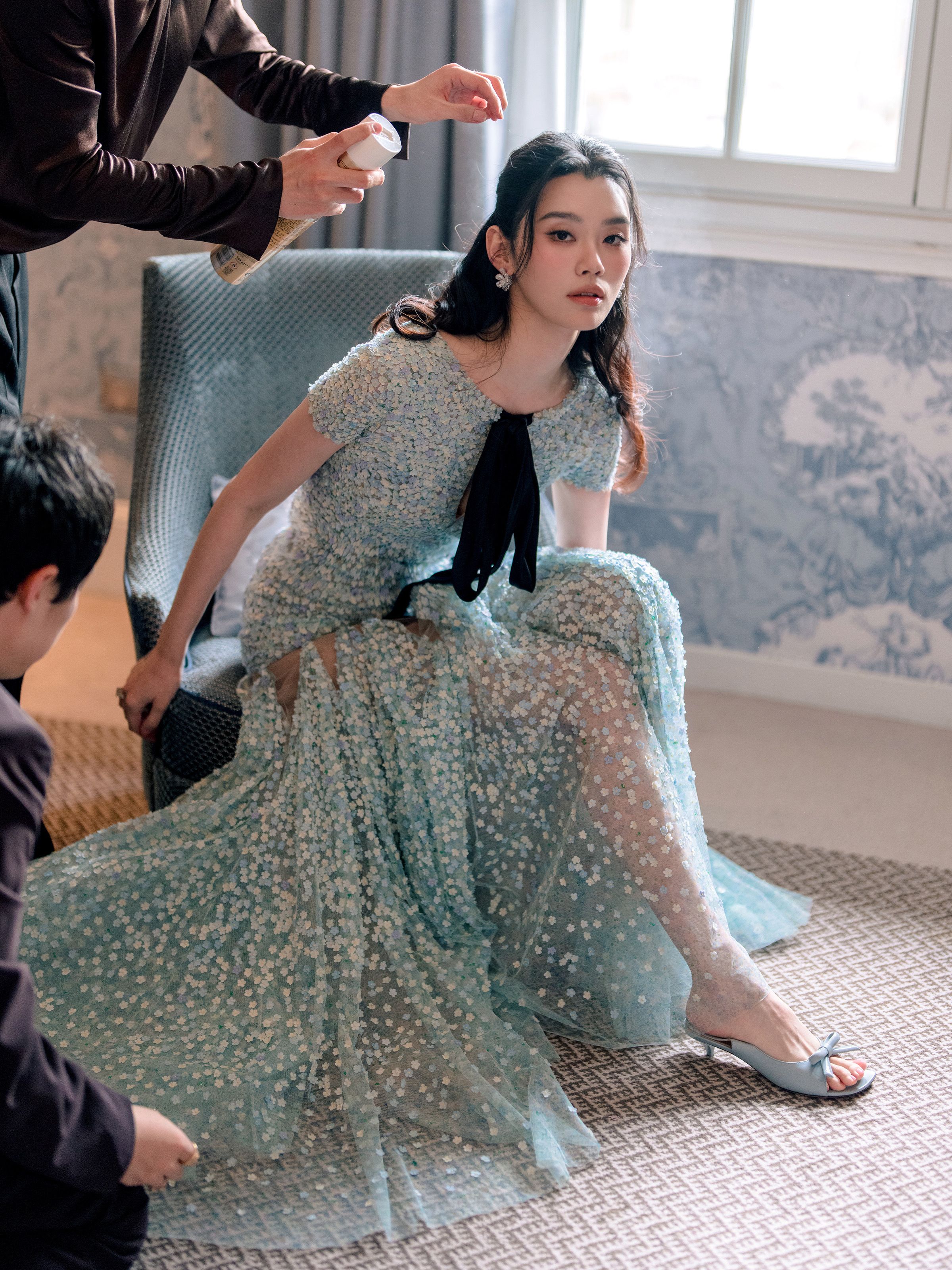 Pour son mariage entre Deauville et le Mont-Saint-Michel, Ming Xi ...
