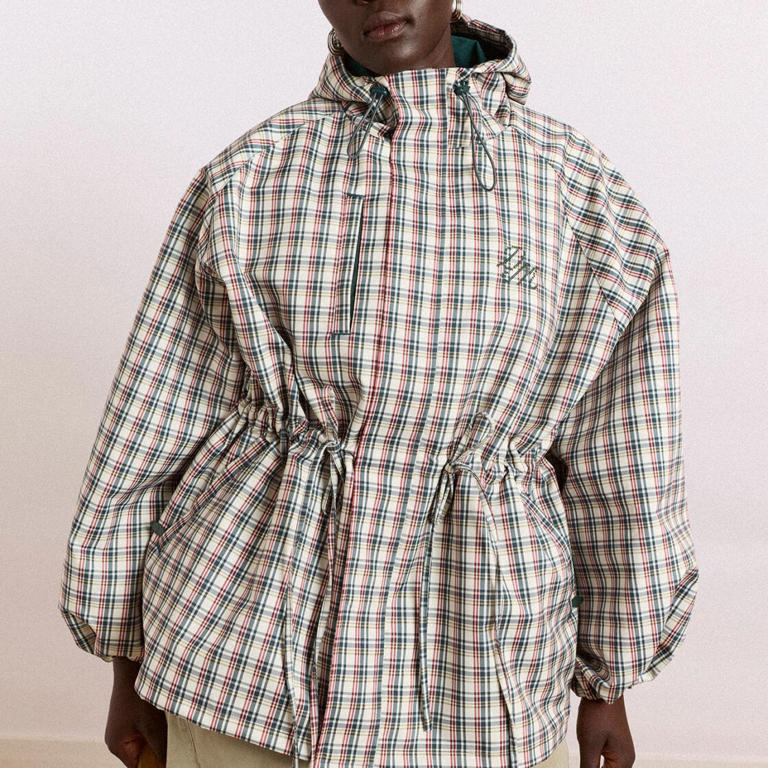 The viral Damson Madder raincoat is finally back in stock, with a chic ...