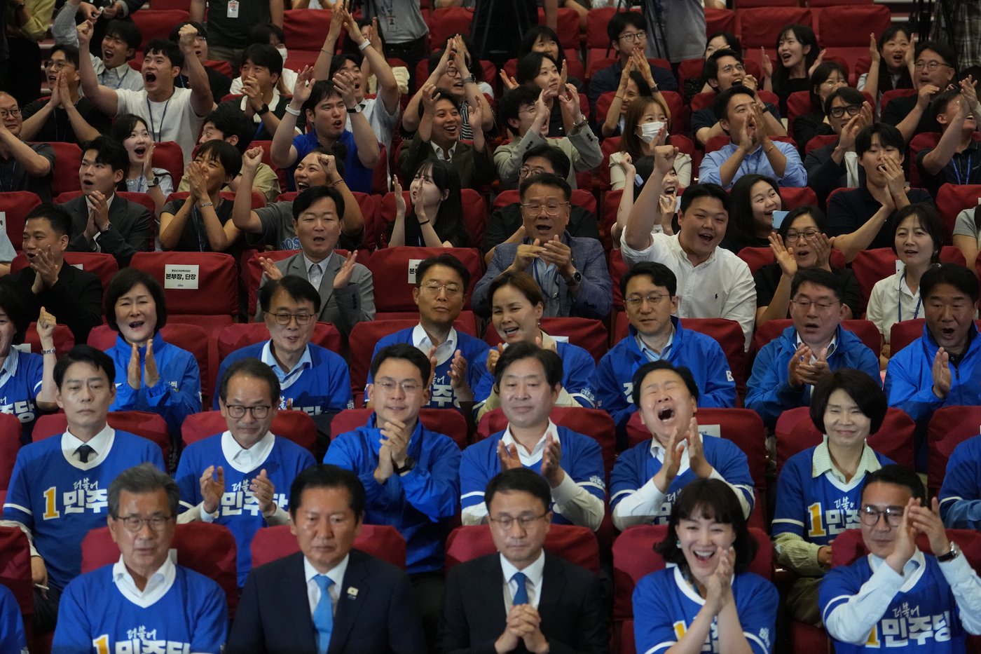 Exit polls suggest landslide win by South Korea's ruling liberal party ...