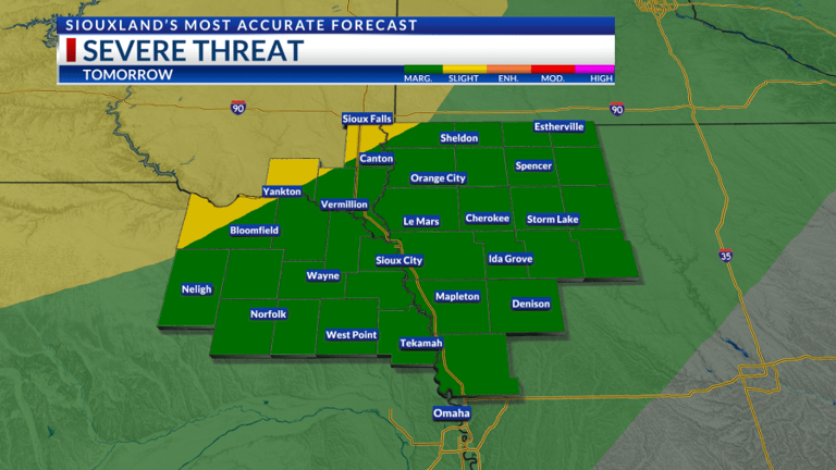 June 3rd AM: Severe chances move into Siouxland for next few days