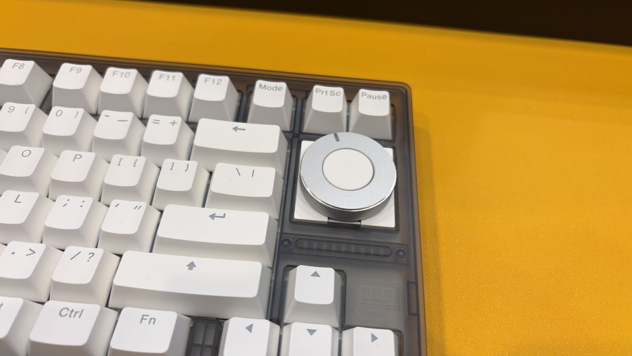 Wooting's big knob is much more than a volume dial