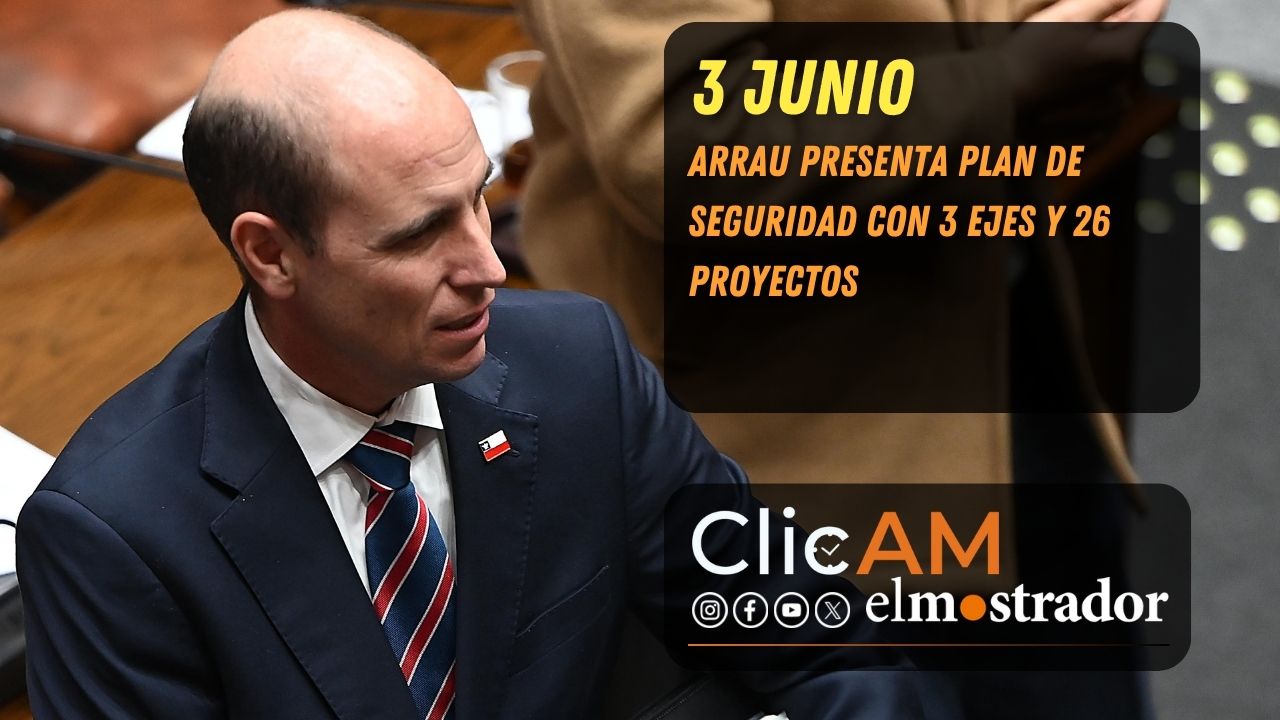 Arrau presenta plan de seguridad con 3 ejes y 26 proyectos