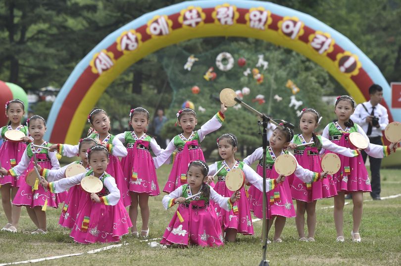 Inside dystopian North Korean event where 'foreigners' used as ...