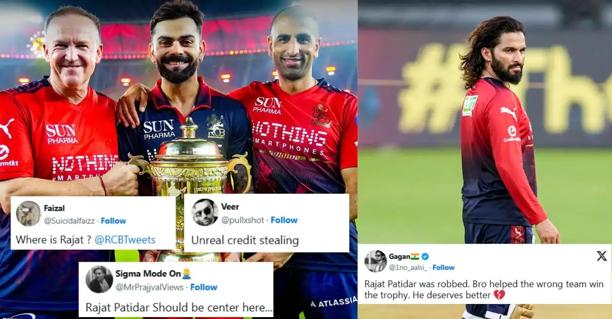 'Where is Rajat?' Fans slam RCB for leaving 2-time title-winning ...