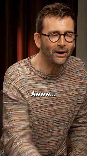 David Tennant is stunned by this throwback photo! 😱