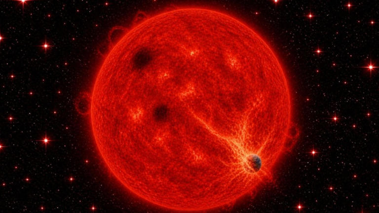 Red dwarf stars discovered consuming planets