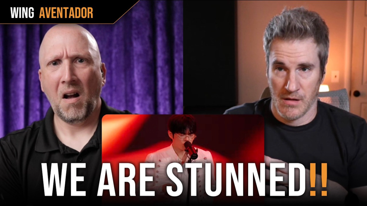 Songwriter Reacts to Wing Aventador Stunning Performance