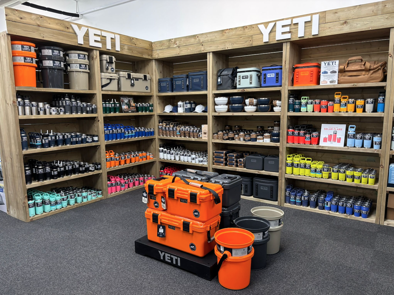 YETI expands presence at Lowdhams showroom near Nottingham