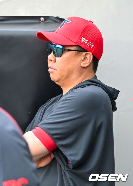 이범호 감독, '결의에 찬 모습'