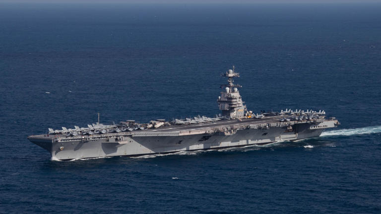 CVN-82 just moved up a fiscal year as Navy shipbuilding plans funnel ...