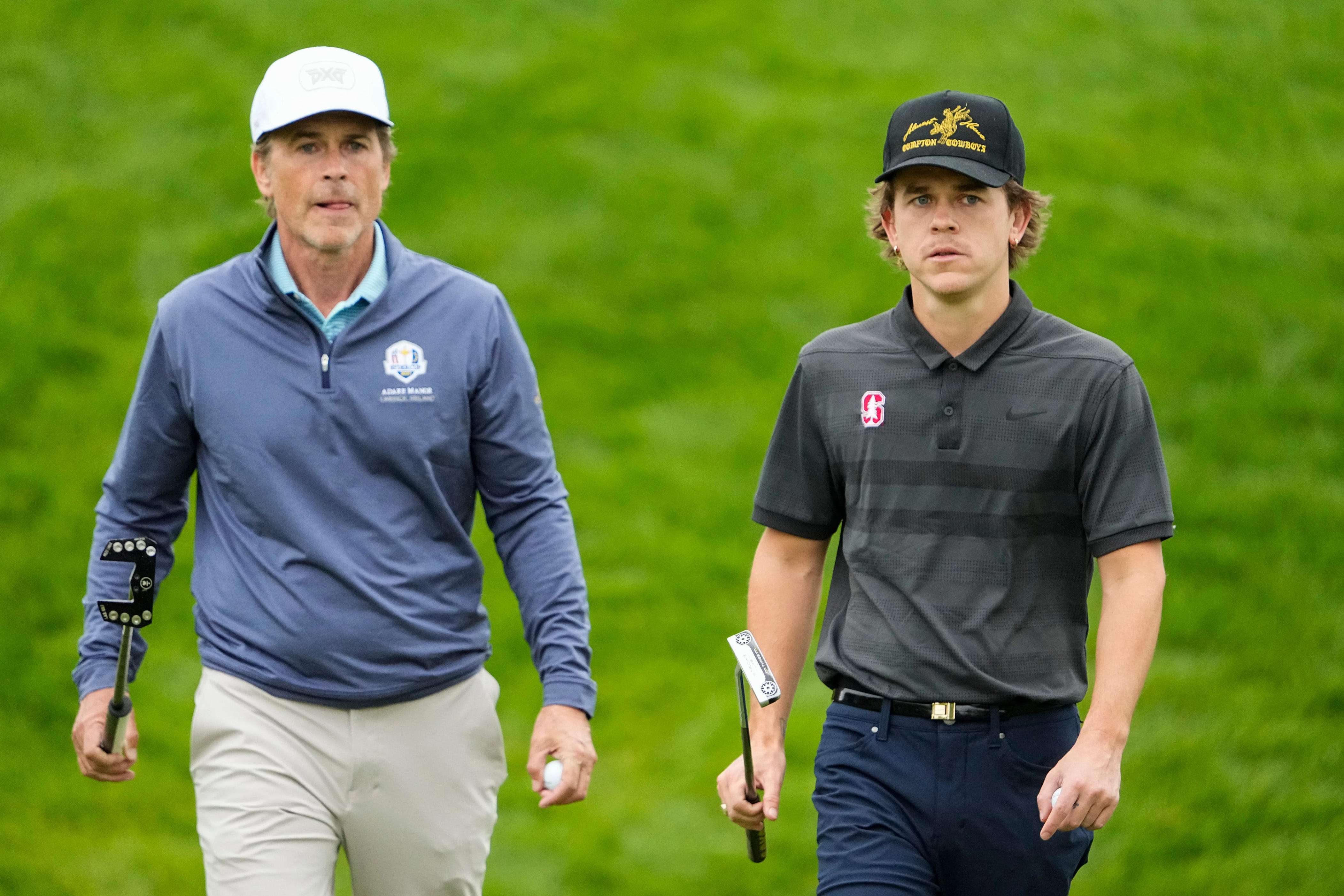 Chris Pratt, Rob Lowe join Peyton Manning at Memorial Tournament event