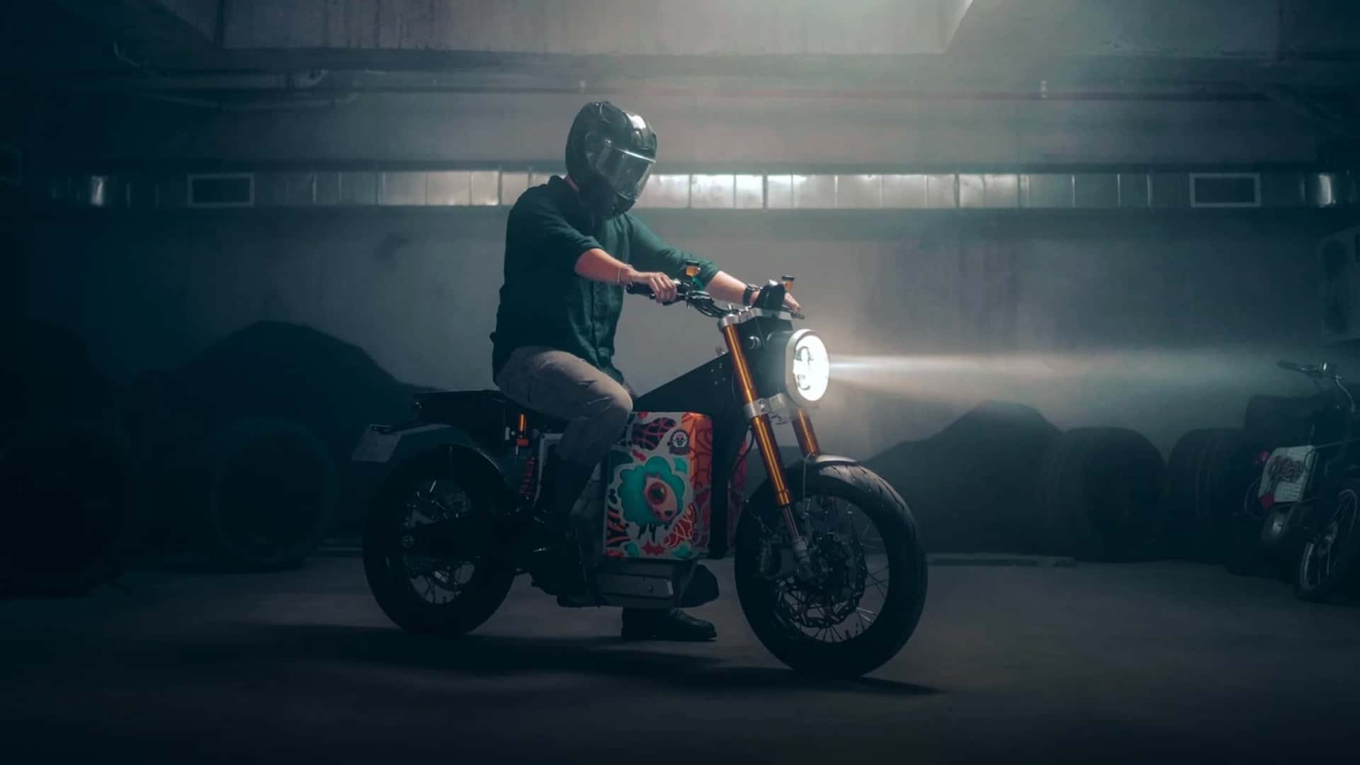 This ultra-rare EV motorcycle costs $40,000 but it has the wildest EV motor