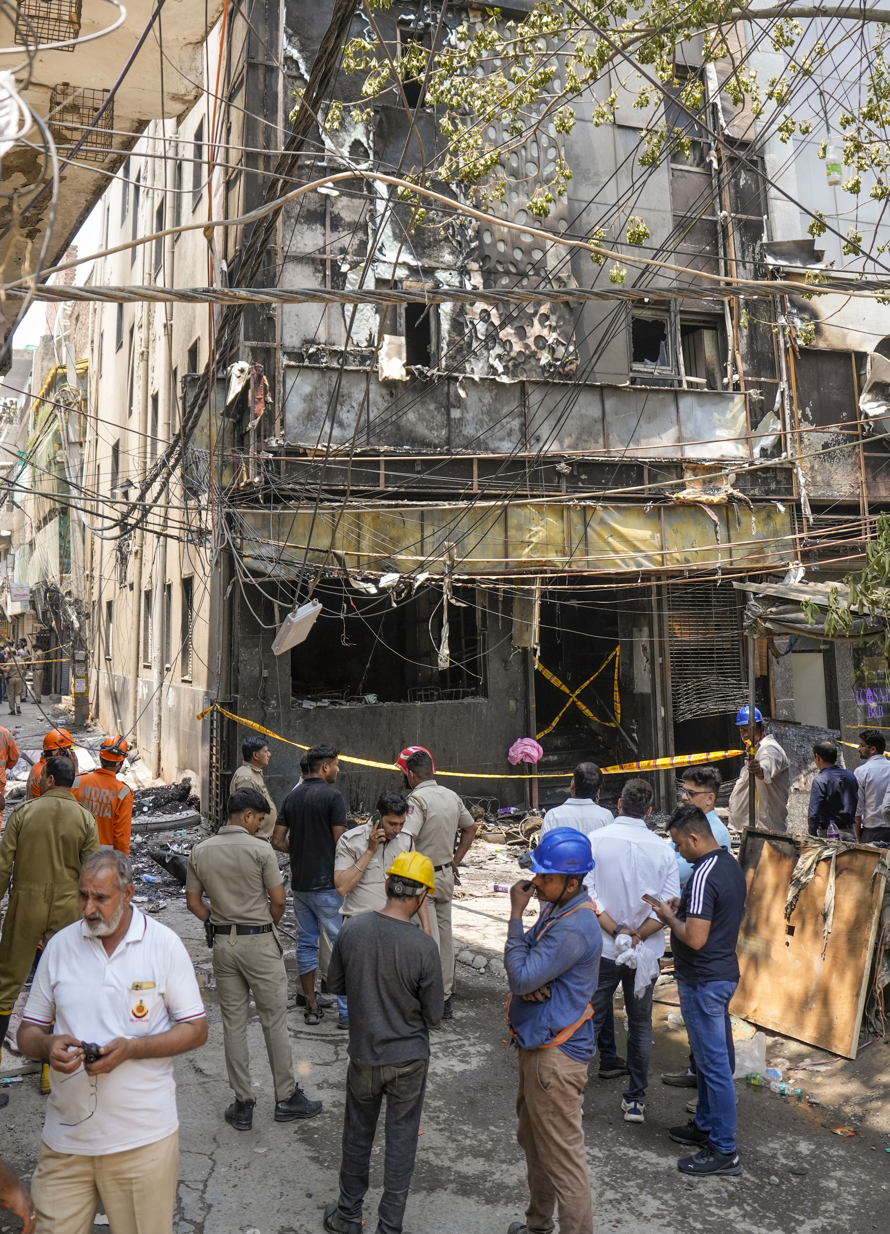 21 killed in South Delhi hotel fire, several foreigners among dead